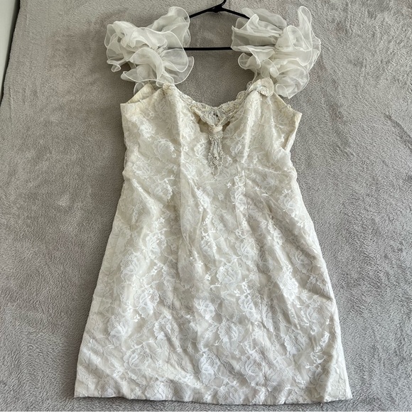 Loralie | Dresses | Vintage Loralie Original Dress Womens 4 Mini Lace ...